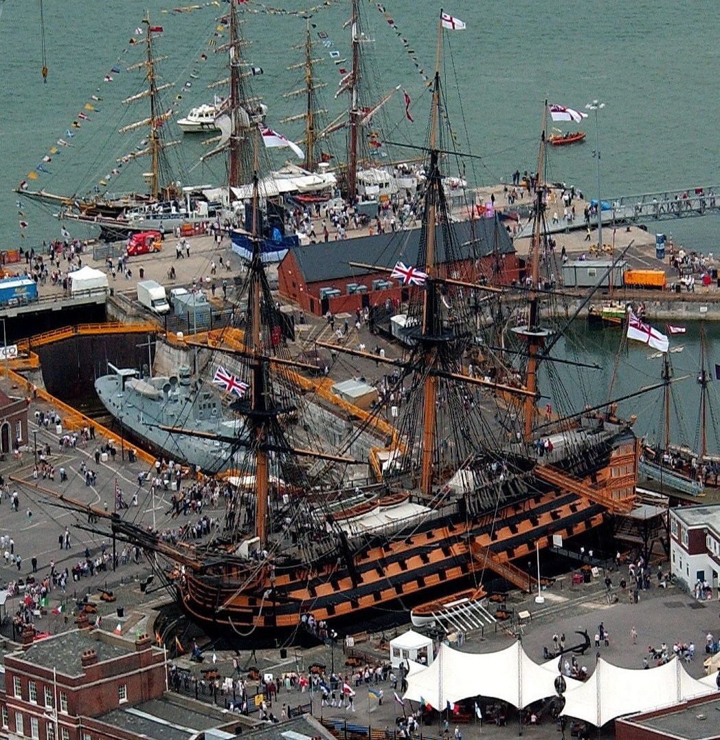 Royal Navy HMS Victory 104-gun first-rate wooden sailing ship of the line