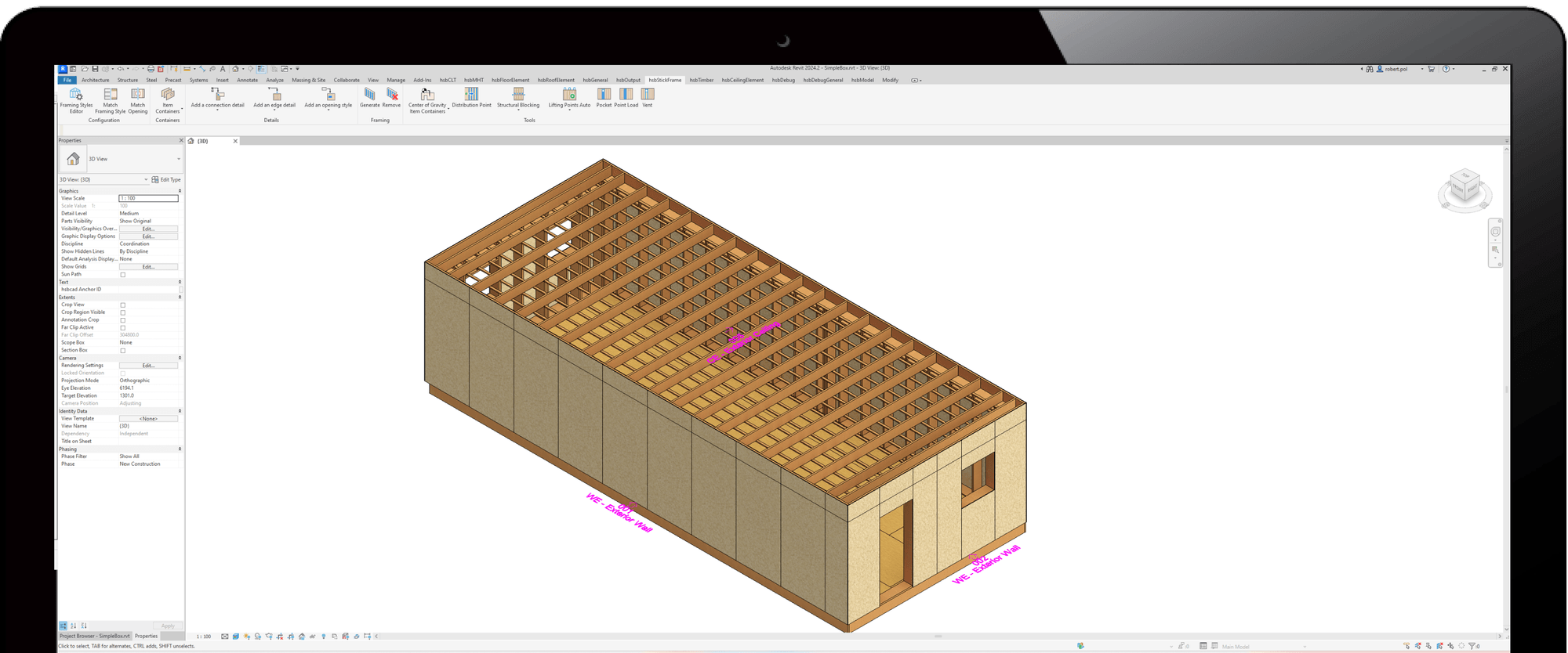 Get Started with hsbDesign 27 for Revit