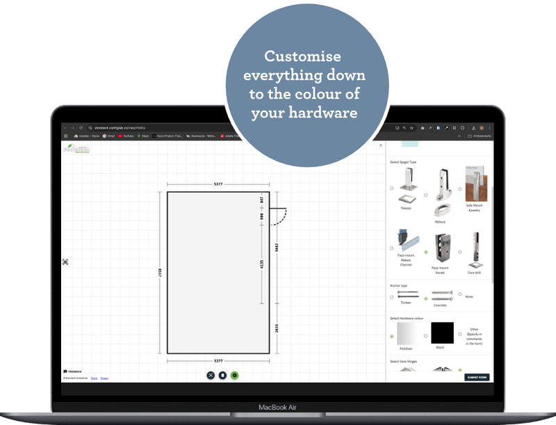 Frameless Glass Balustrade NZ | BelAire Designer Fencing V2