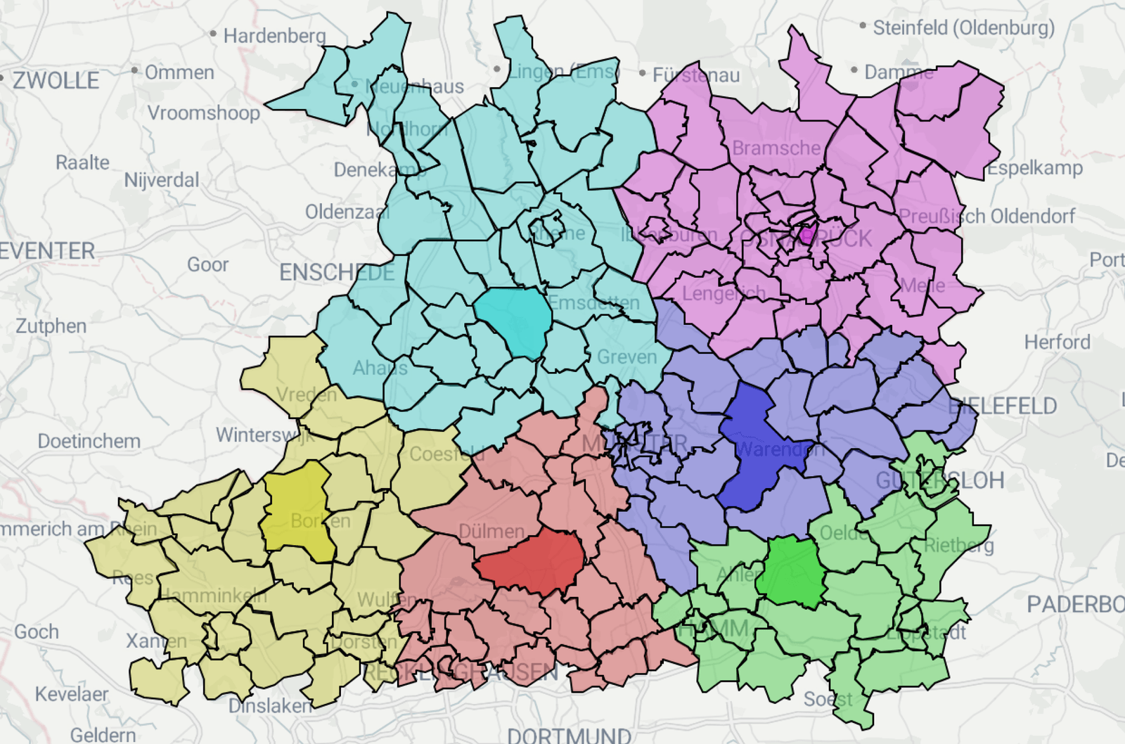 Tracking decision model runs: an OR-Tools region allocation example in ...