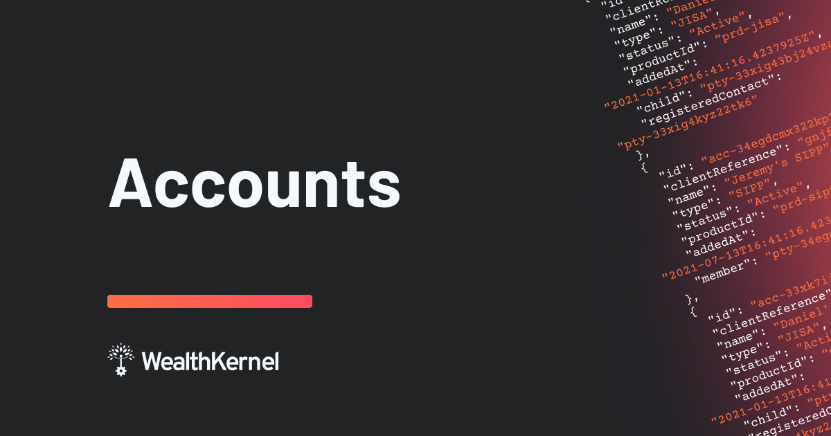 WealthKernel Account Services | Innovative Solutions for Wealth Management