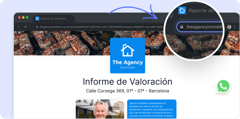 Valora propiedades con precisión