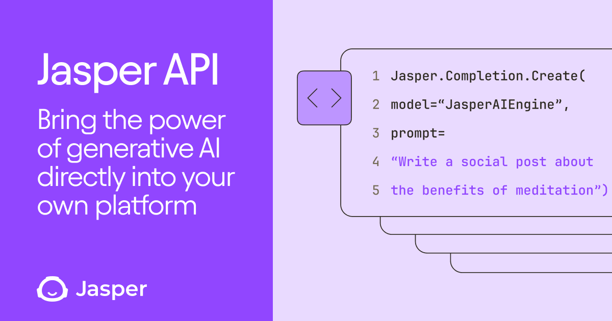 Jasper API | Overview & Documentation