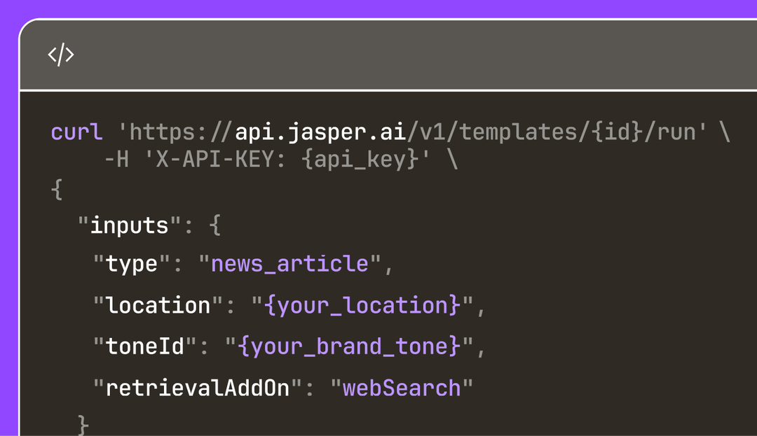 Jasper API | Overview & Documentation