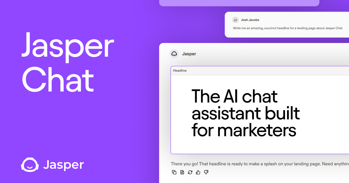 The AI chat assistant trained for marketing – Jasper
