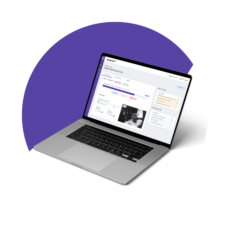 3DQue - Automation for 3D Printers and Print Farms