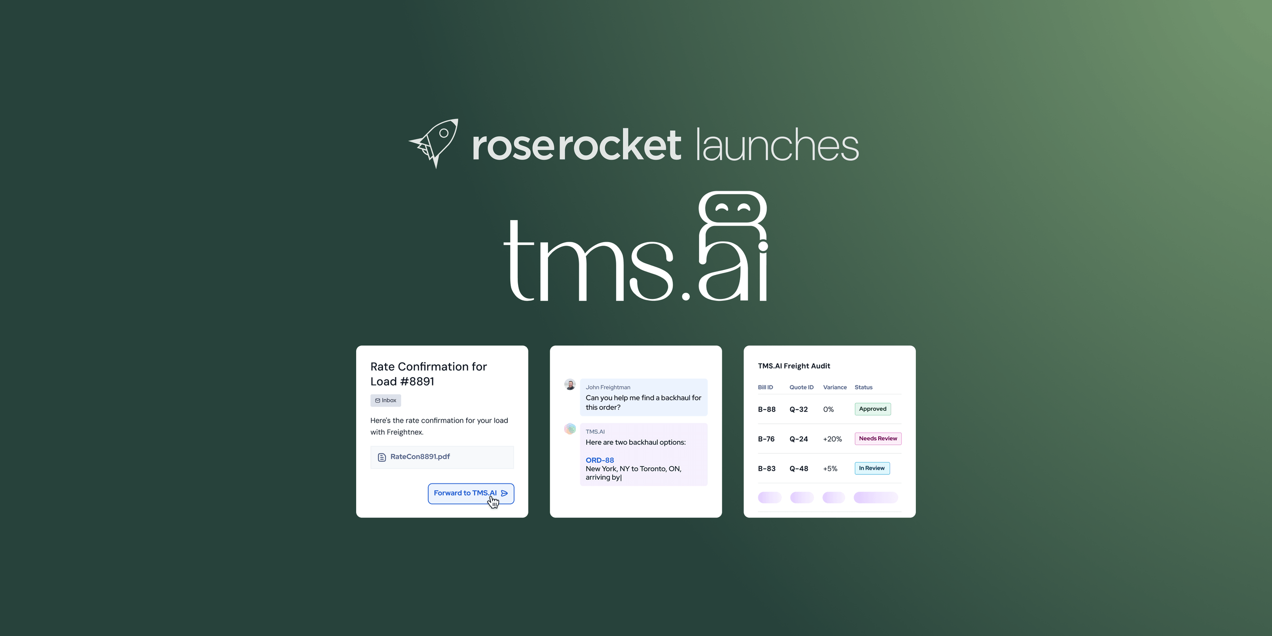 A Letter from our CEO: Introducing TMS.ai | Rose Rocket