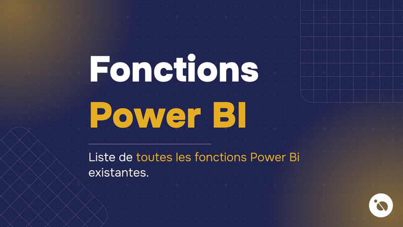 Liste de toutes les fonctions Power Bi - DataBird