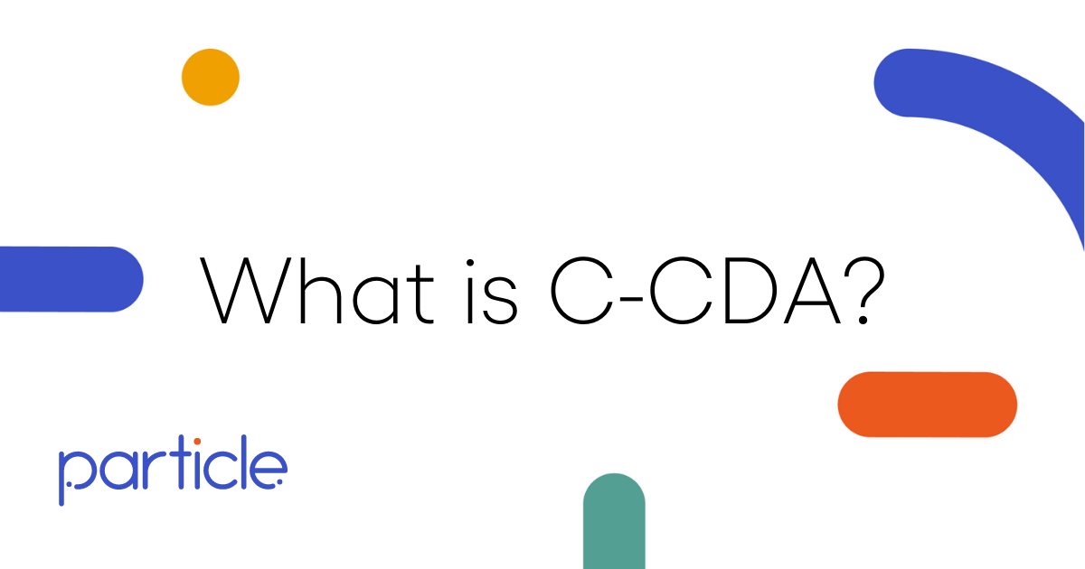 What is the C-CDA Healthcare Data Format?