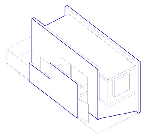Haus mTwo | 800 sf | 2 Bedroom, 1 Bathroom, Kitchen