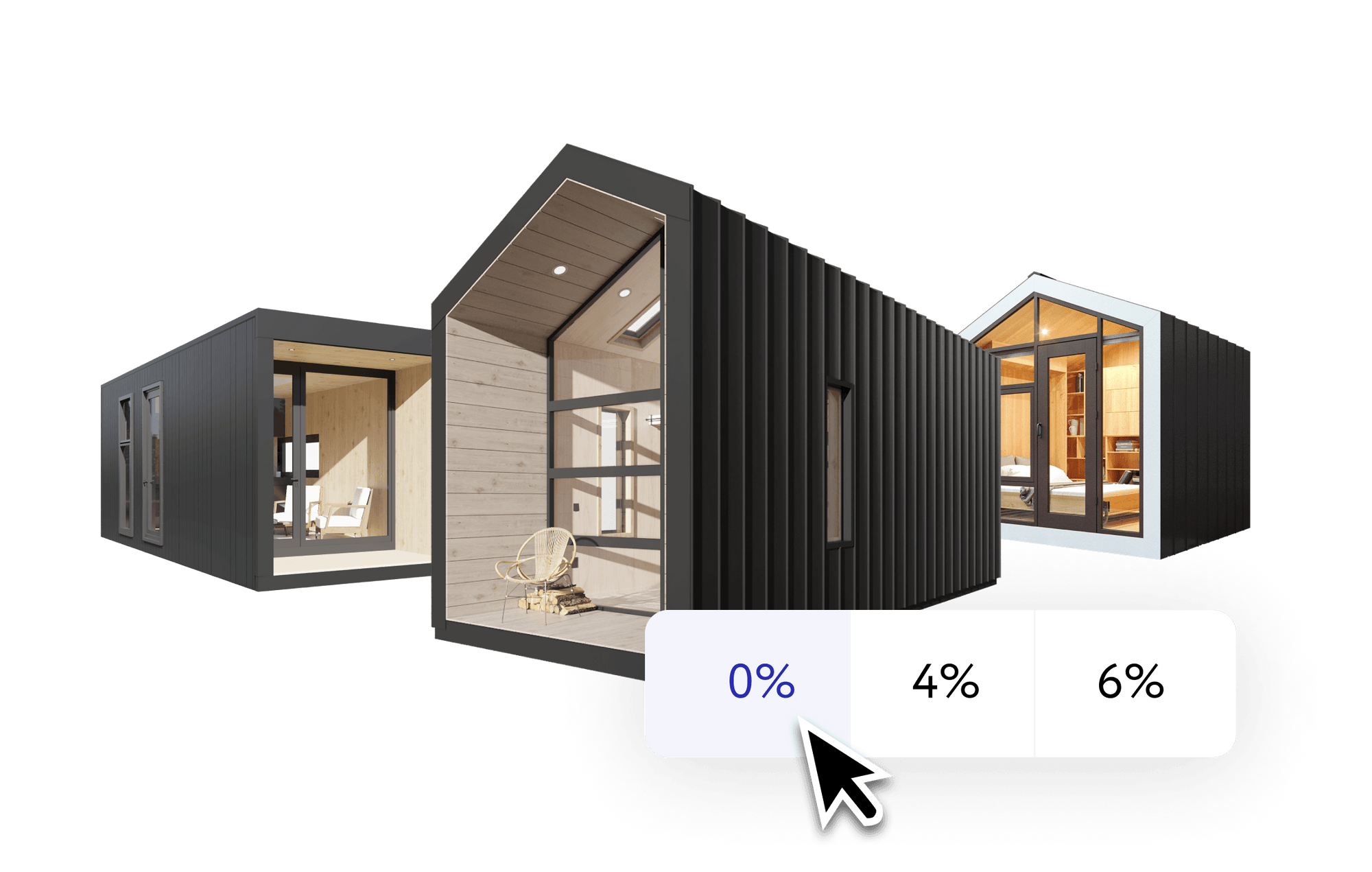 Haus mOne | 400 sf | 1 Bedroom, 1 Bathroom, Kitchen