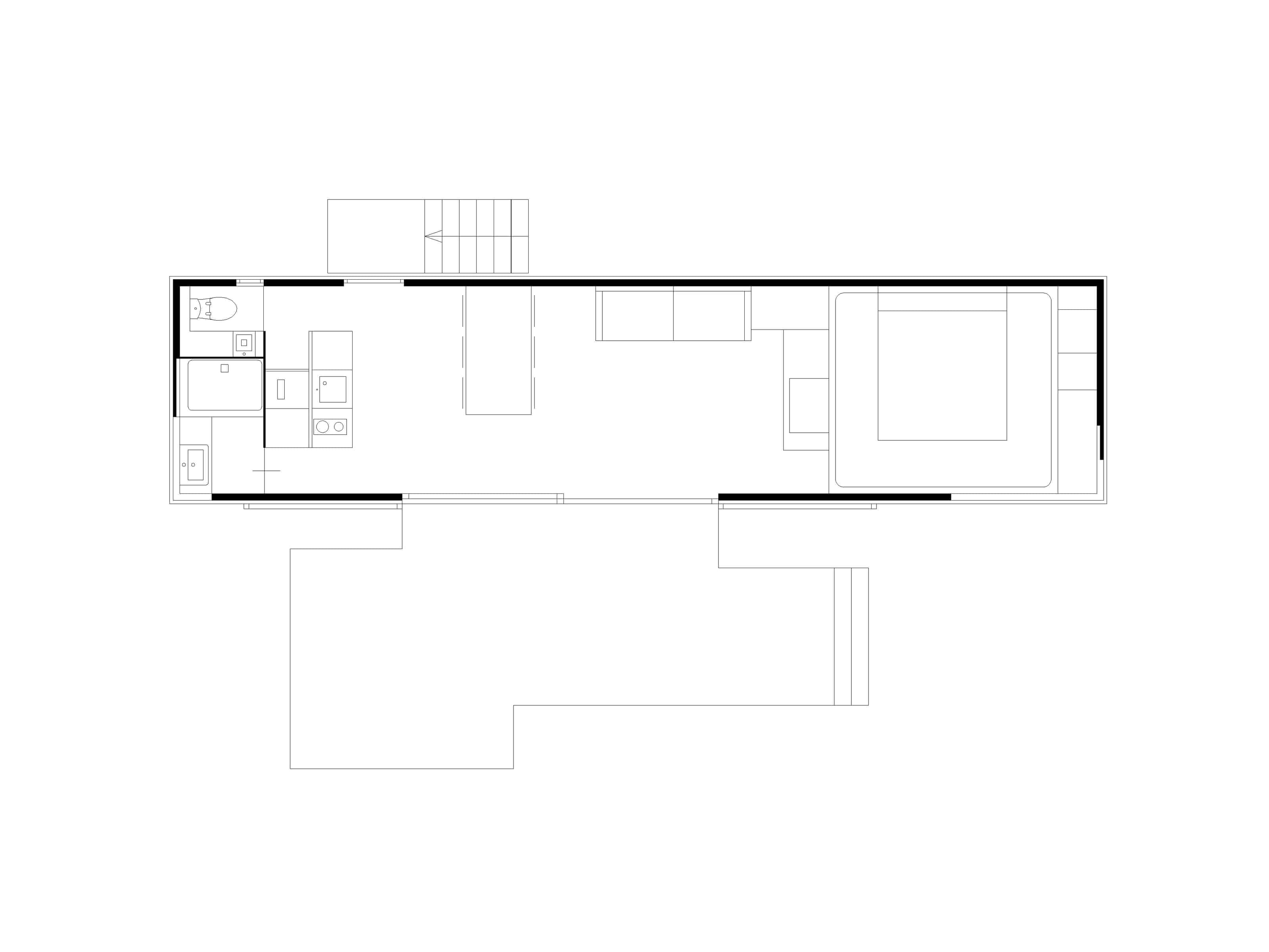 Casa Invisible | 538 sf | 1 Bedroom, 1 Bathroom, Kitchen