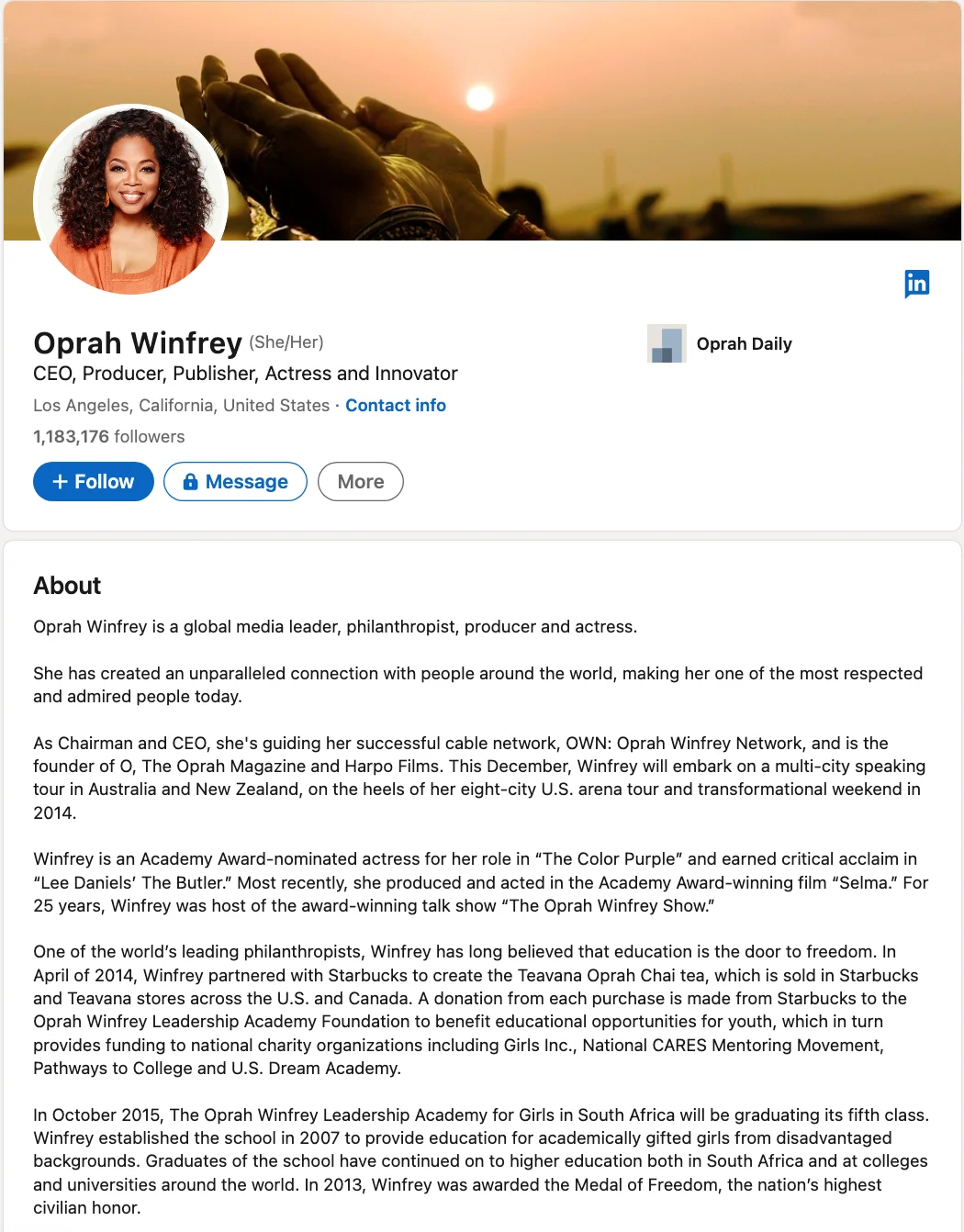 Biography Meaning