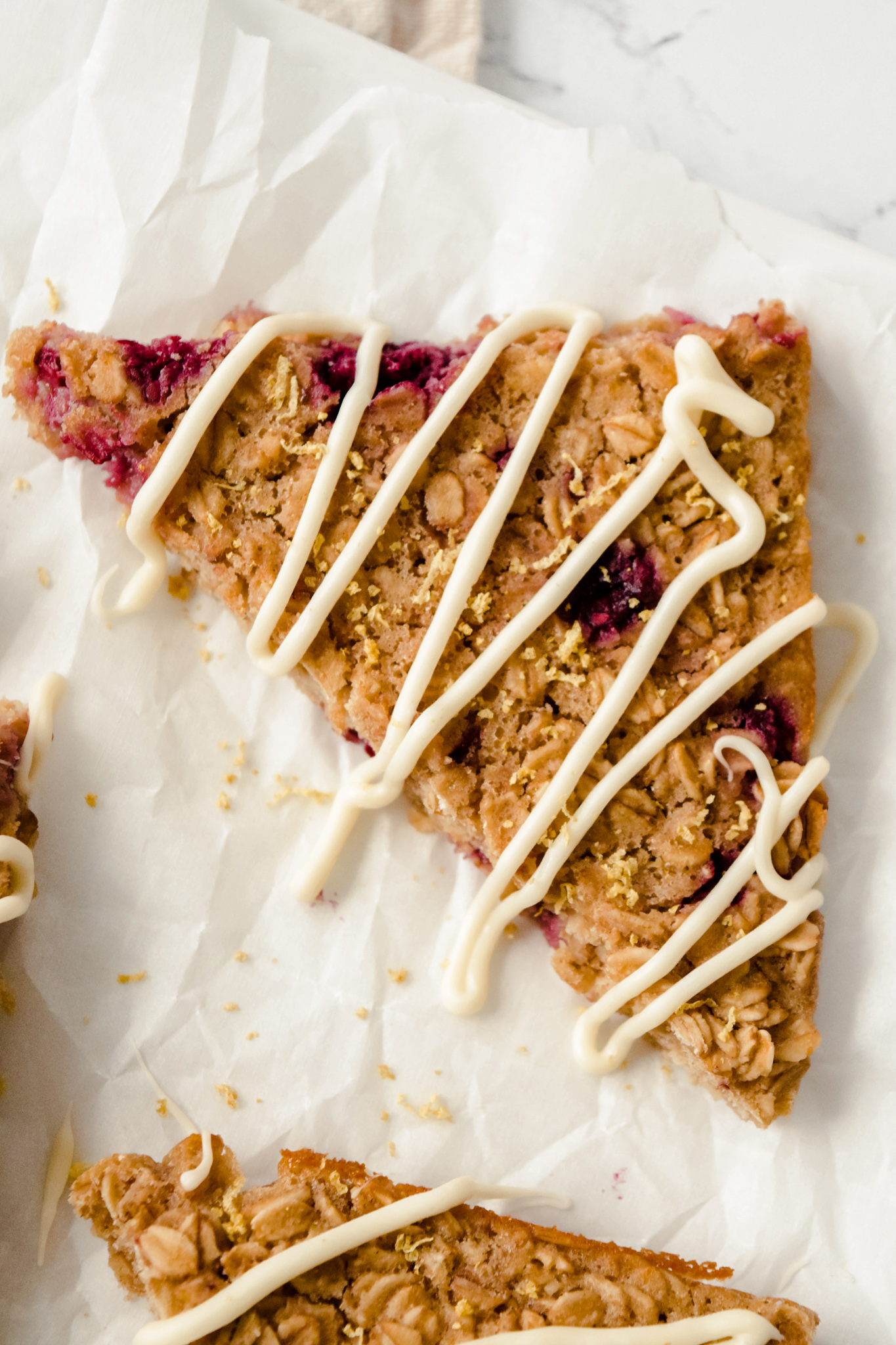 Raspberry & Lemon Baked Oatmeal
