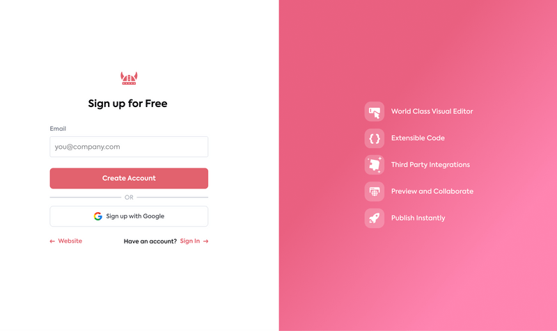 SaaS Signup & Onboarding Flow - Form Template