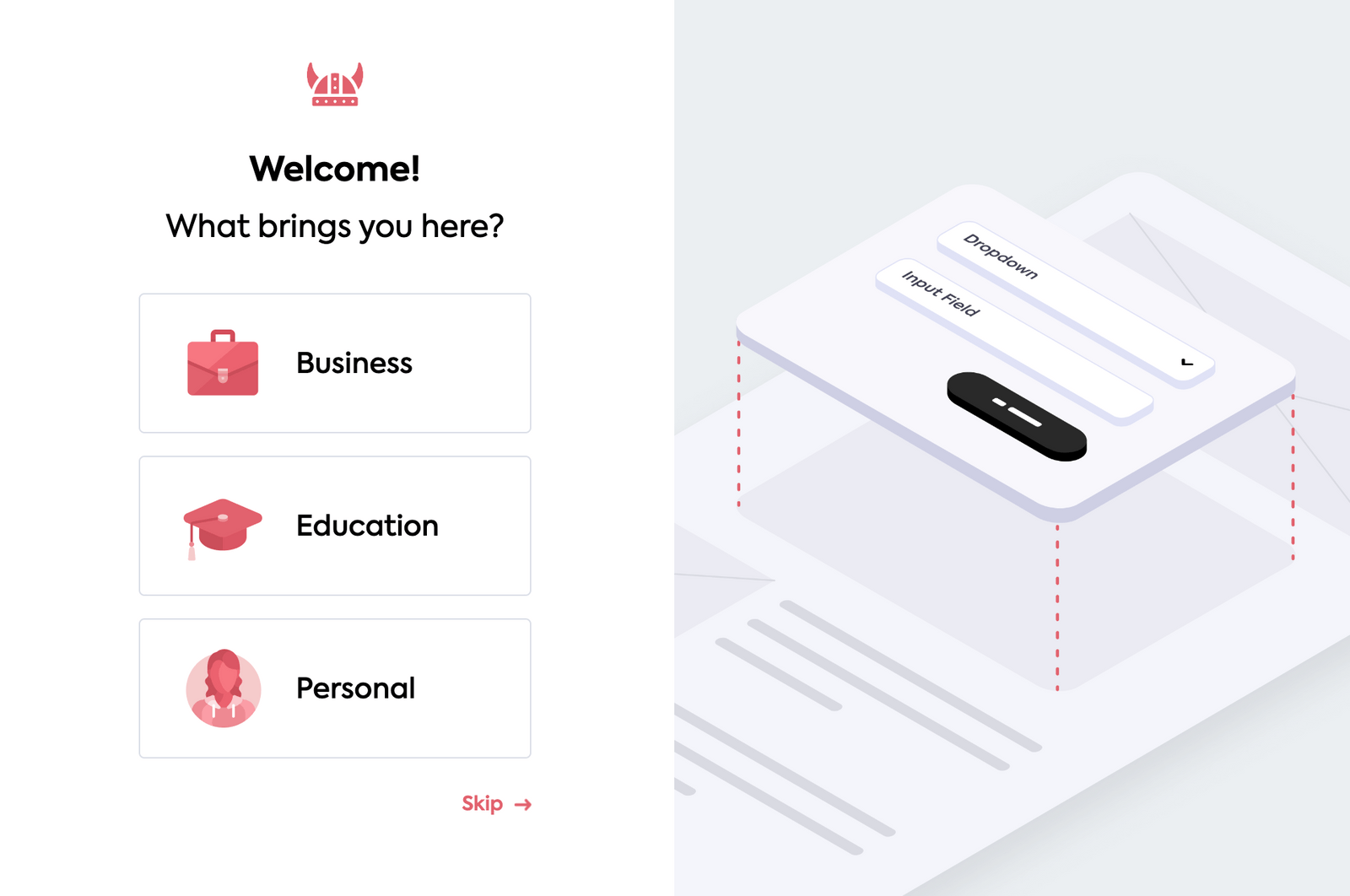 SaaS Signup & Onboarding Flow - Form Template