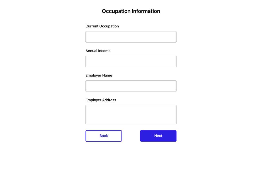 Life Insurance Template - Form Template