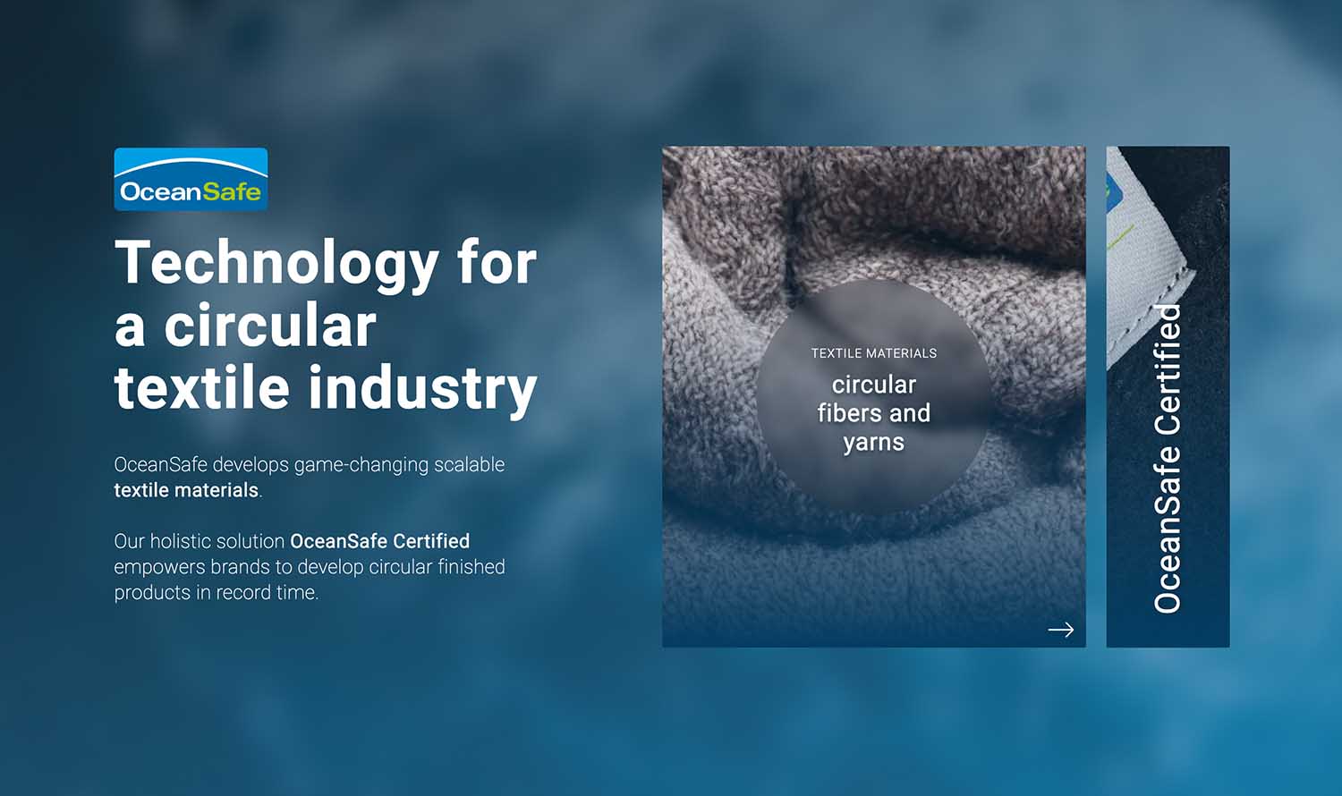OceanSafe | Technology for a circular textile industry