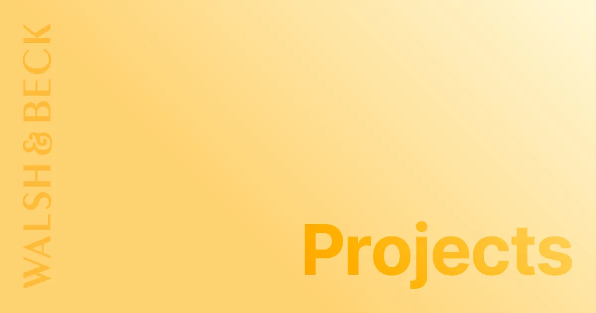 Projects - Walsh & Beck - Creative Agency in Dunedin, New Zealand