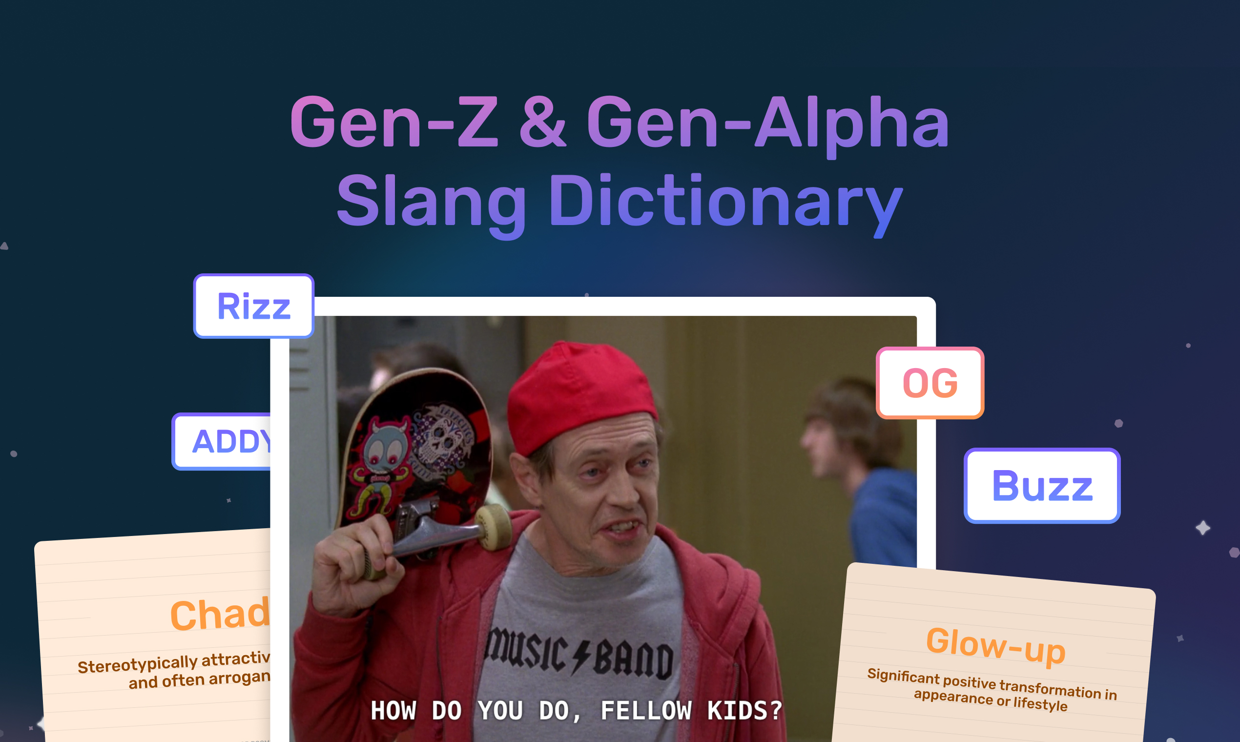Gen Z slang and Gen Alpha Slang dictionary for Boomer parent