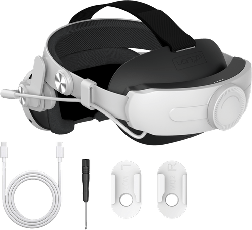 Headstrap with Powerbank for Meta Quest 2, 3 and 3S
