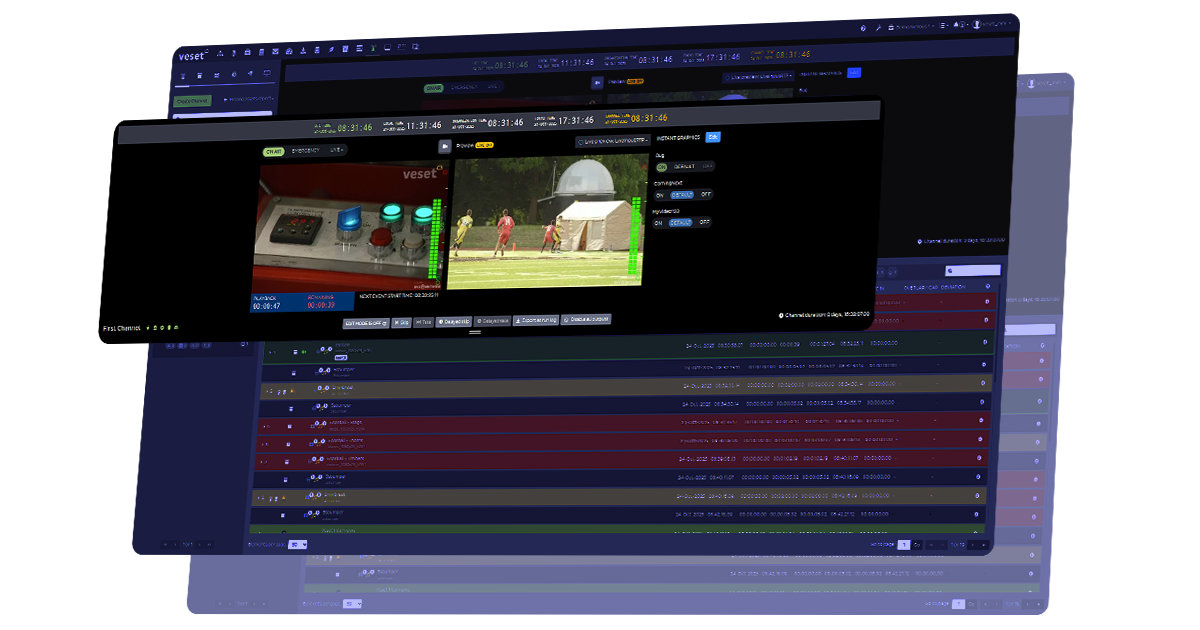 News Playout Software for Live & Scheduled TV Broadcasting