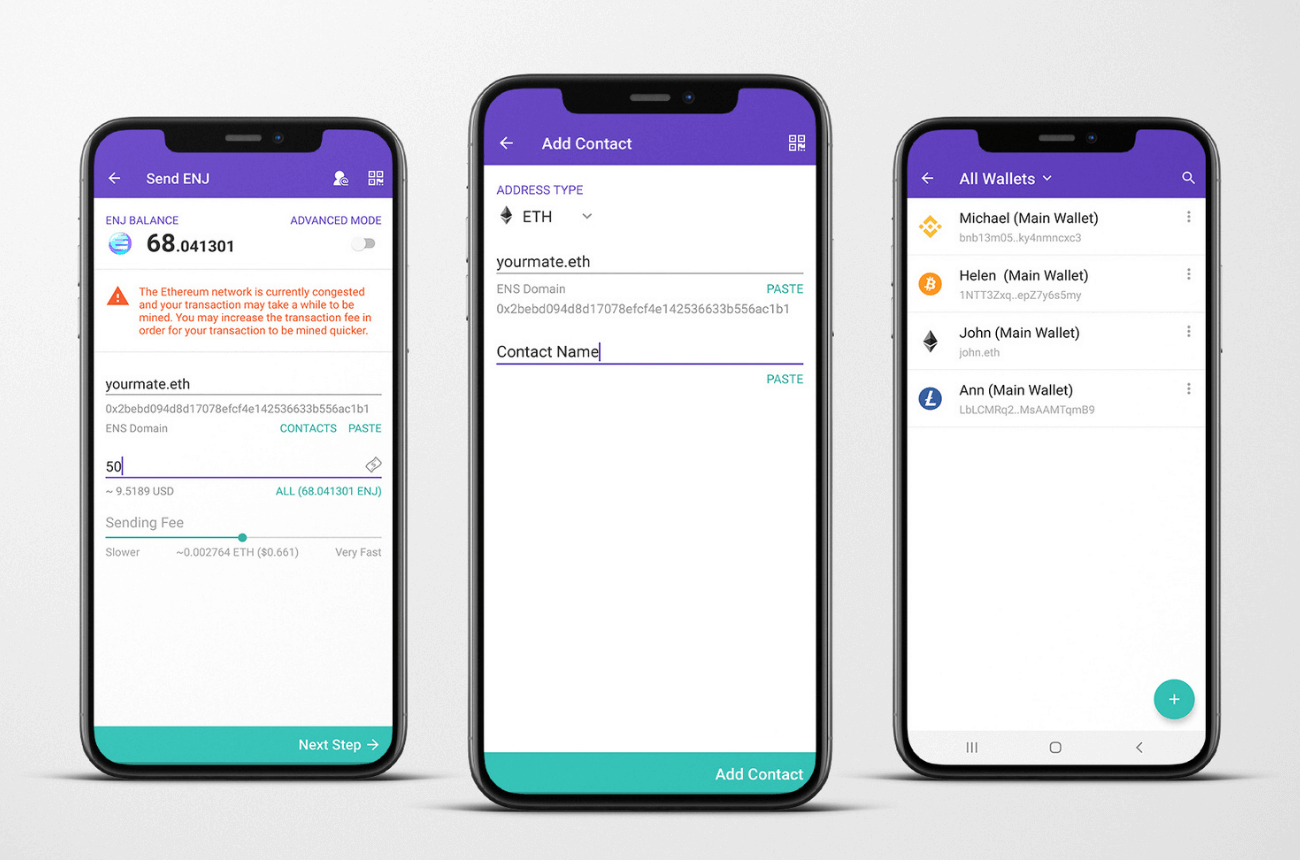 Enjin Wallet Contacts Update Enjin Blog