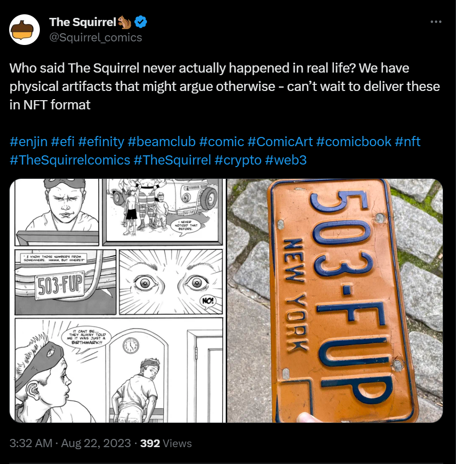Community Spotlight: The Squirrel’s guide to launching an NFT comic on ...