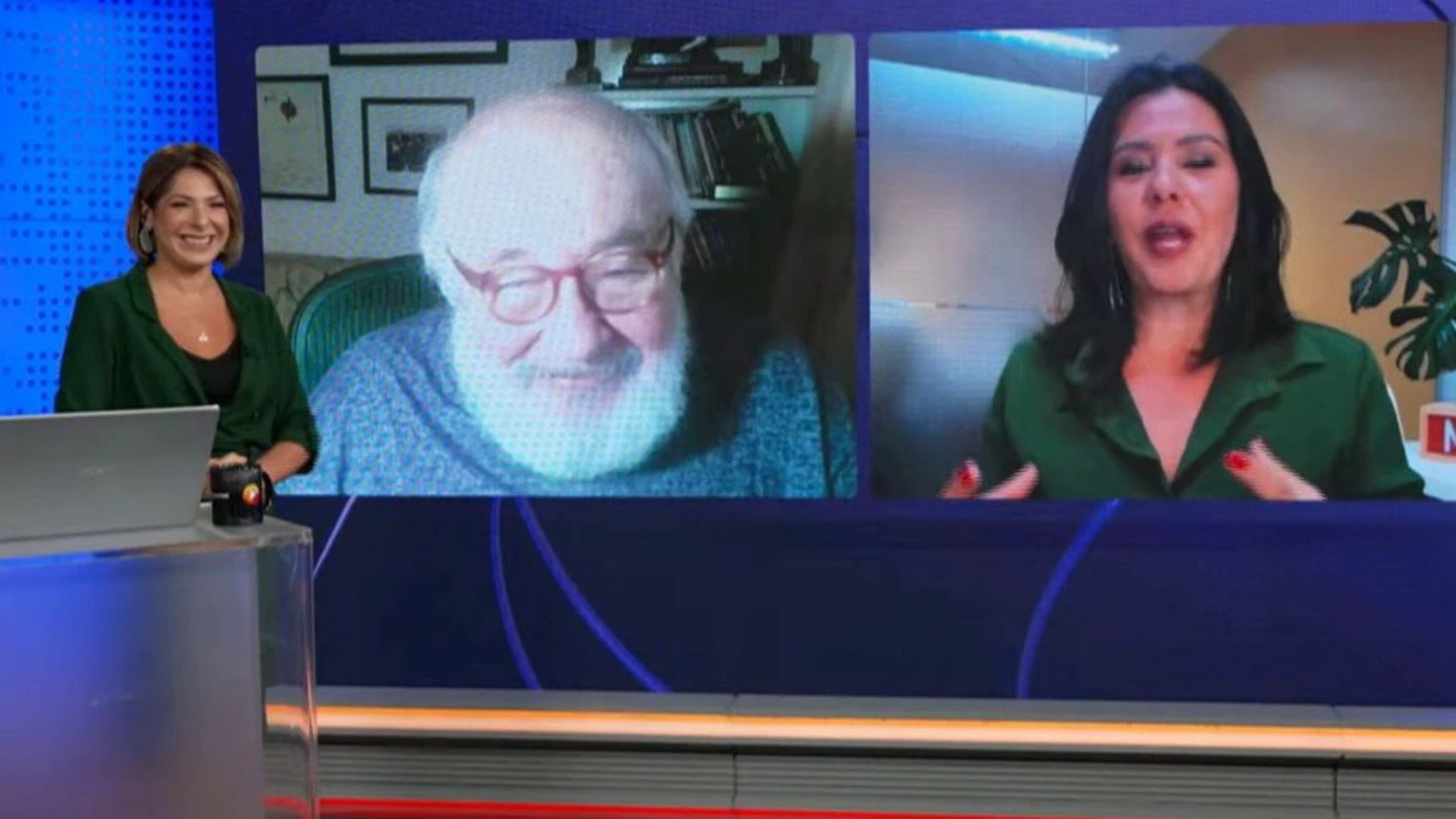 Daniela Lima debocha sobre queda de Bolsonaro