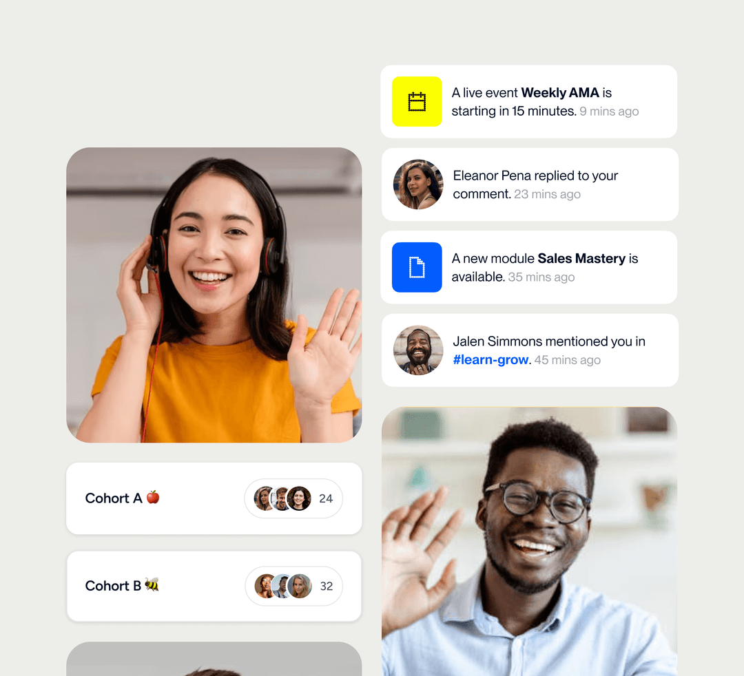 Mobile Community App for Learning & Engagement | Disco