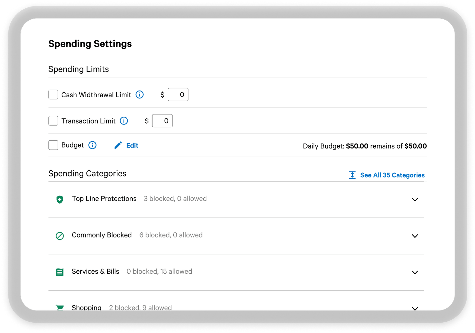 White-Label Family Banking Solution - True Link