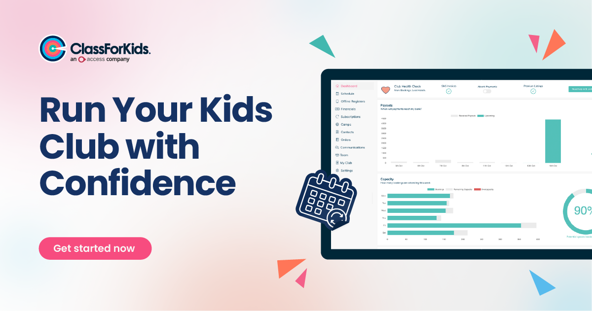 Sign Up | ClassForKids Booking & Management System