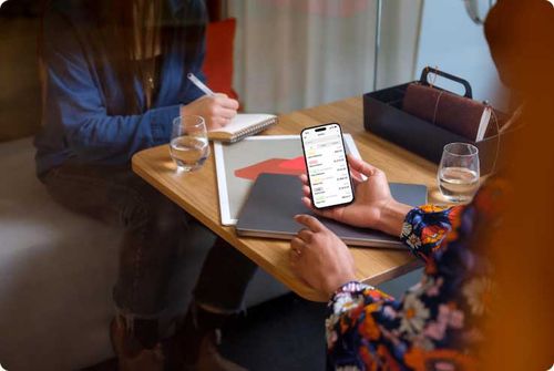 Send & receive invoices via email or SMS text