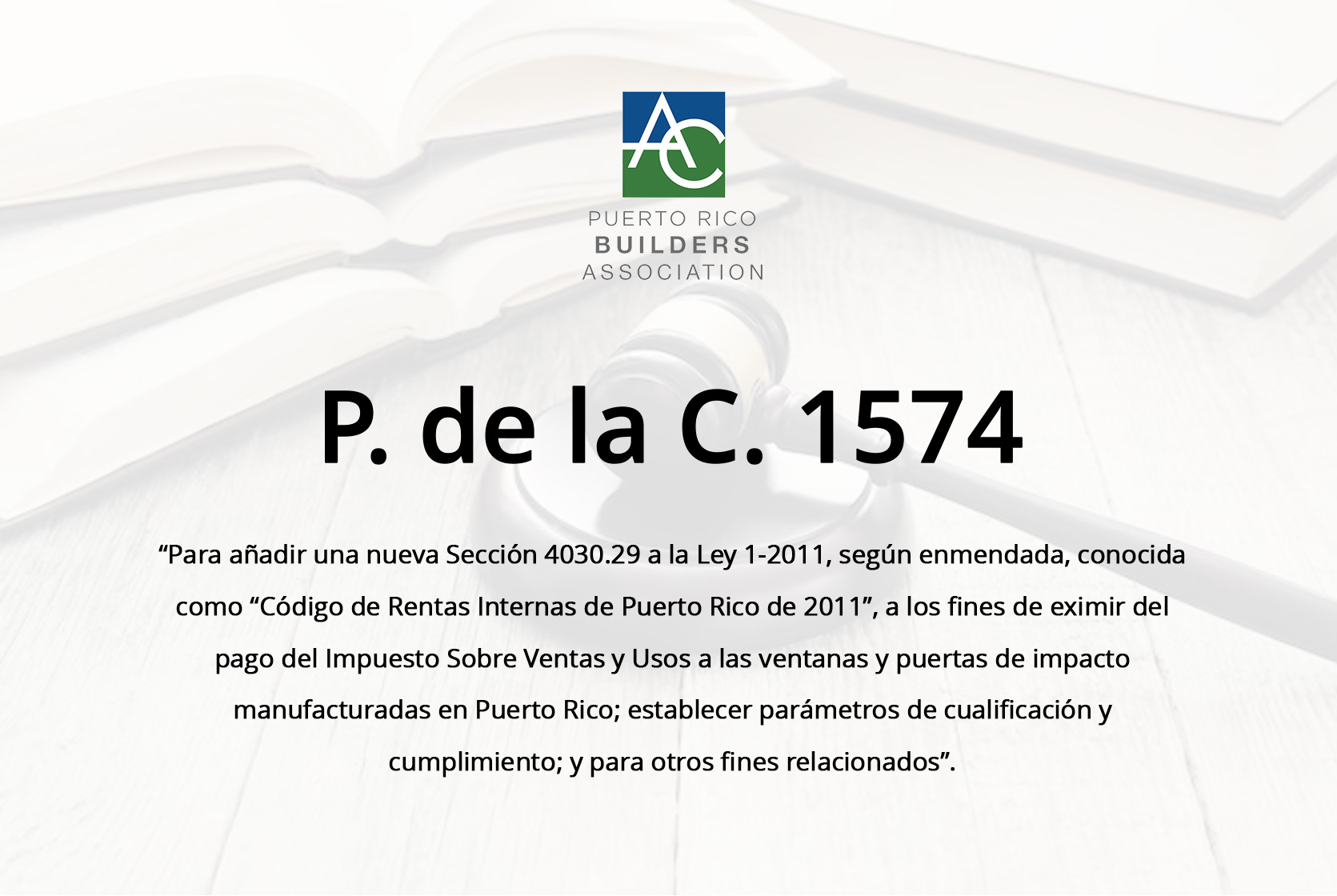 Puerto Rico Senate: P. de la C. 1574