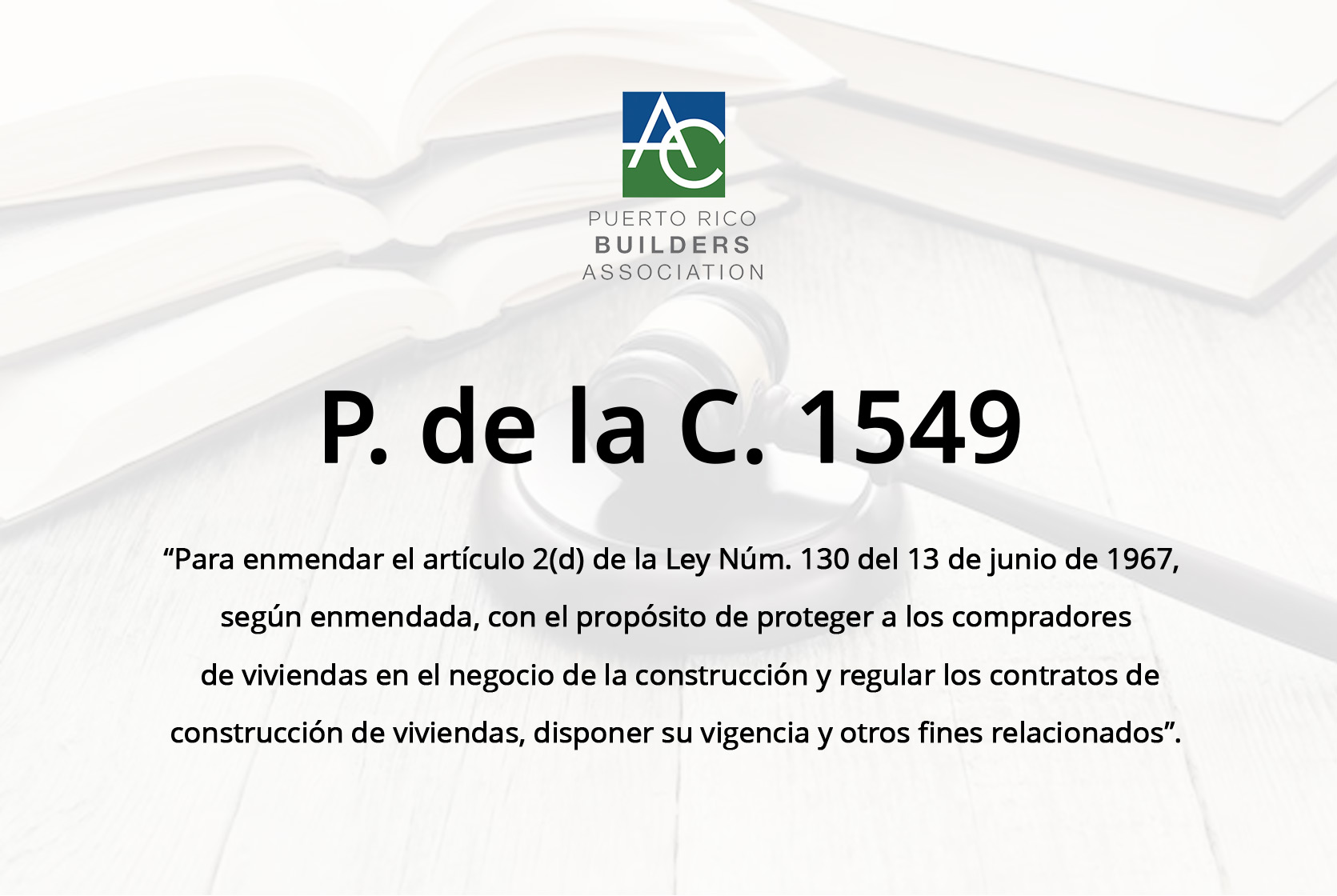 Puerto Rico Senate: P. de la C. 1549