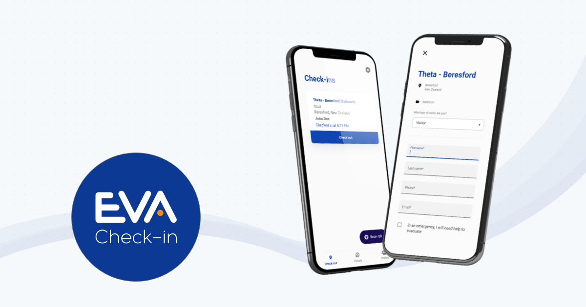 EVA Check-in | Visitor management system | Sign-in & safety orientations