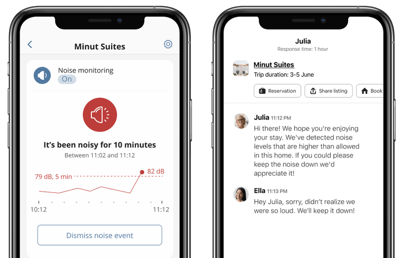 The most powerful Airbnb home security sensor | Minut
