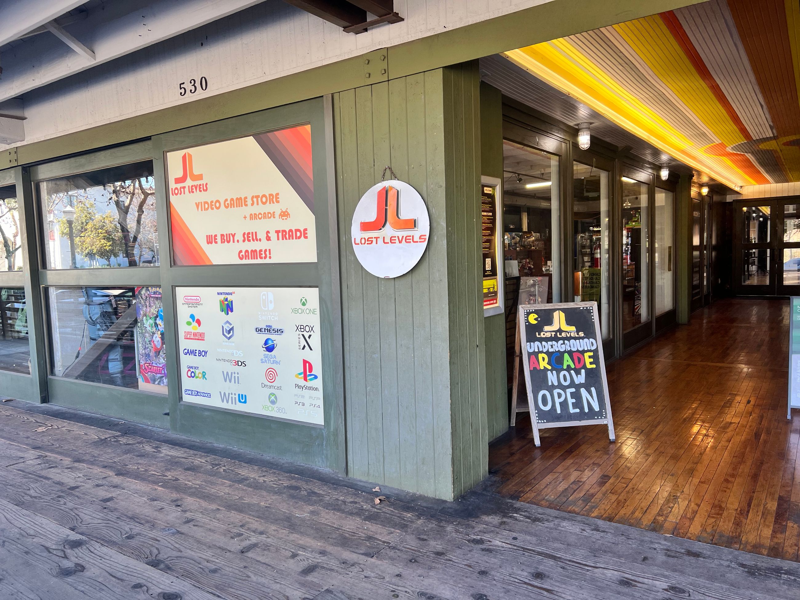 Lost Levels | Retro Arcade + Video Game Shop