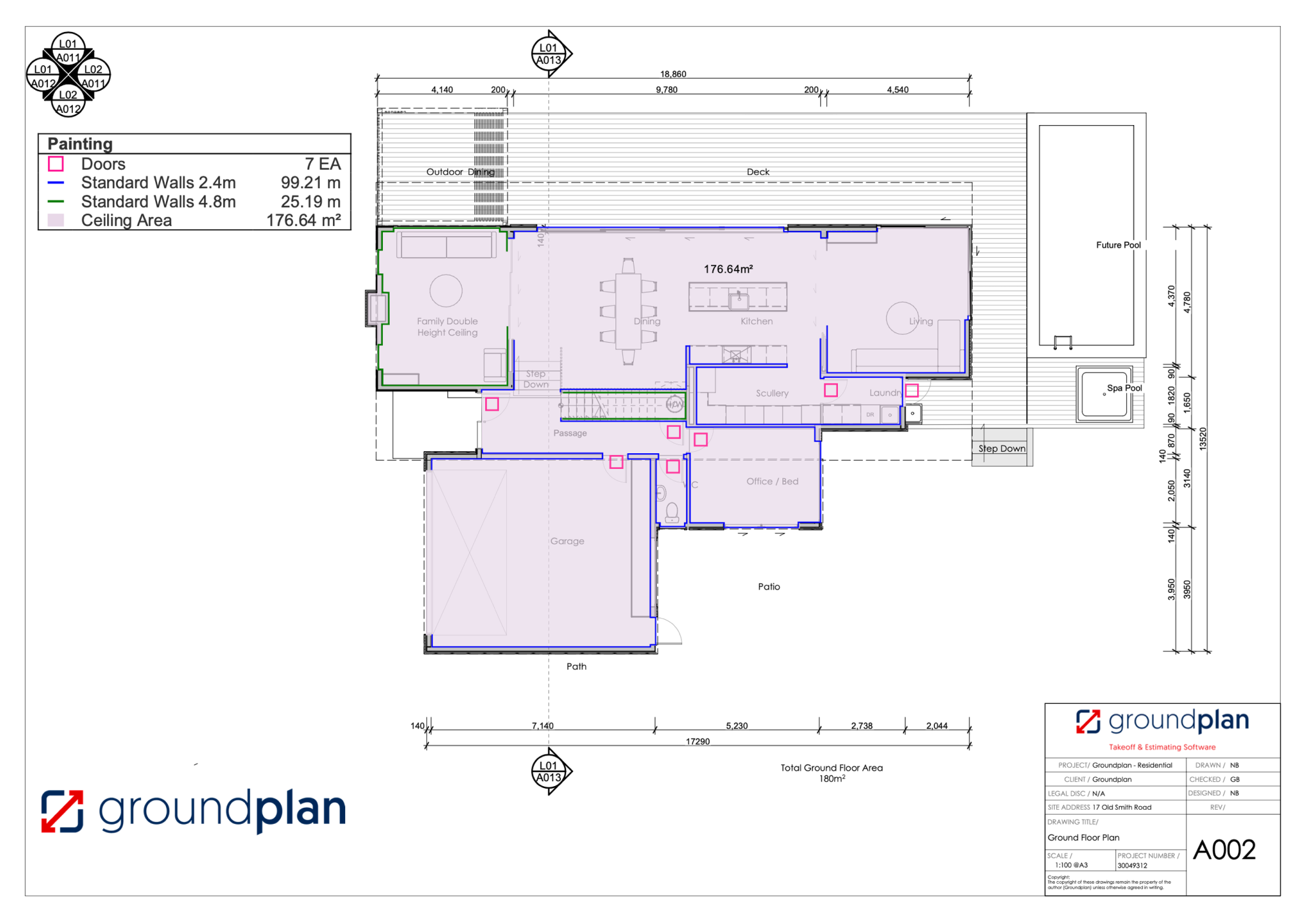 Painting Estimating Takeoff Software - Groundplan
