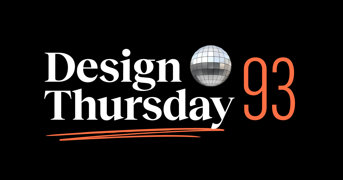 Design Thursday #93