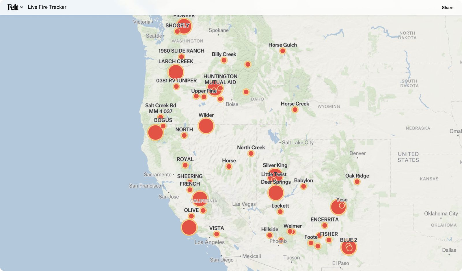 Cloud-Native GIS Software & Online Mapping Platform | Felt