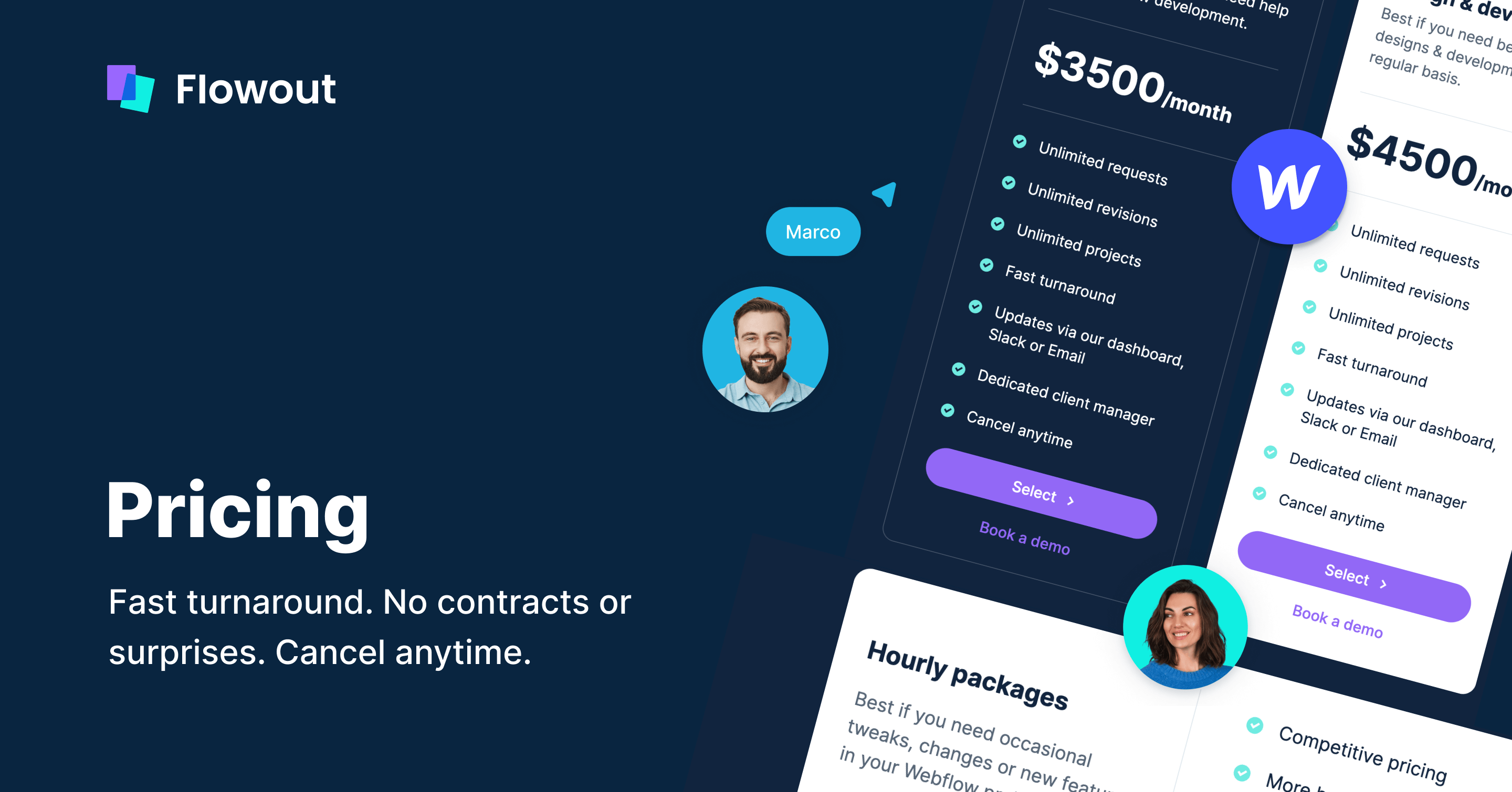 Webflow Agency Pricing | Flowout