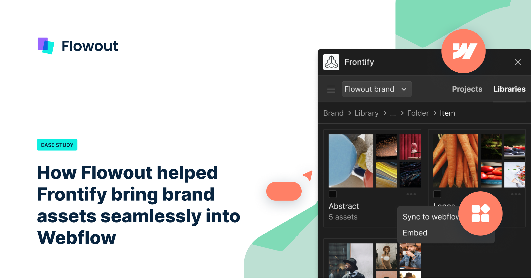 Frontify Case study︱Flowout