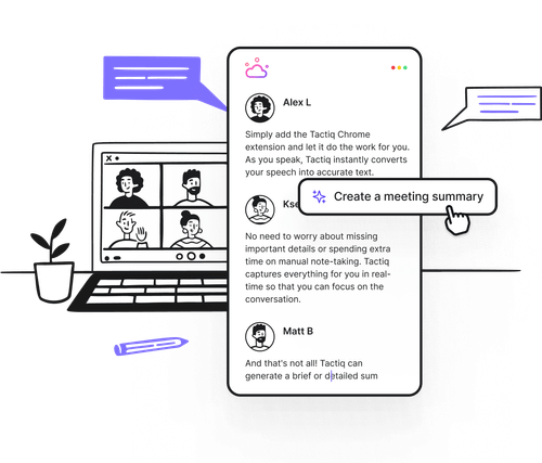 Microsoft Teams AI Meeting Summary by Tactiq