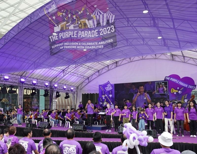 The Purple Parade | About
