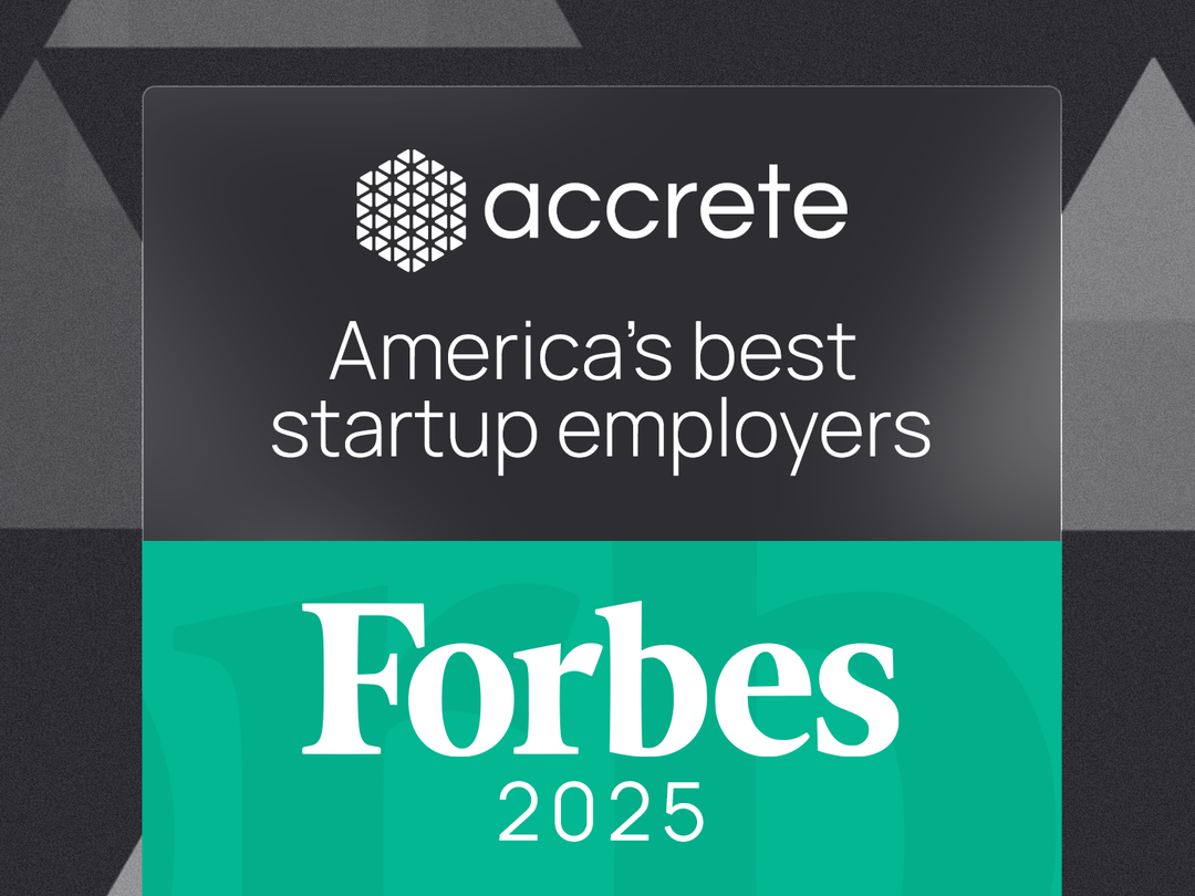 Accrete Named One of America's Best Startup Employers by Forbes for ...
