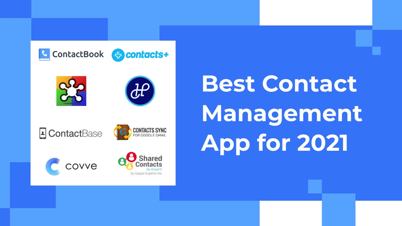 5 Best Contact Management and Sharing Apps 2024 (Updated)
