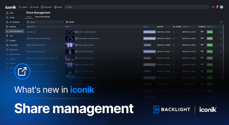 iconik | Cloud Media Management and Collaboration