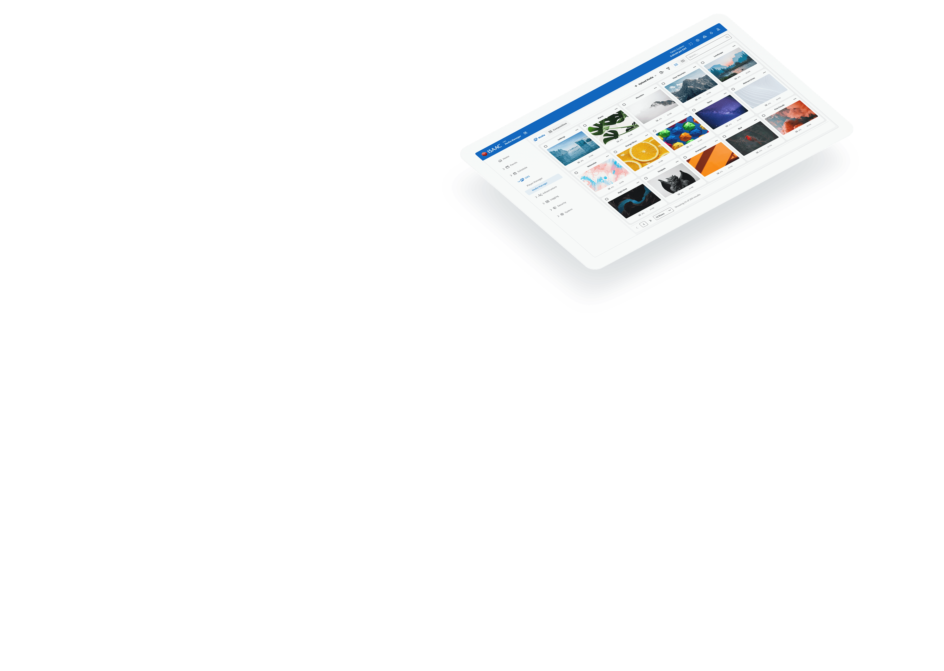 ISAAC Workspace | Overview