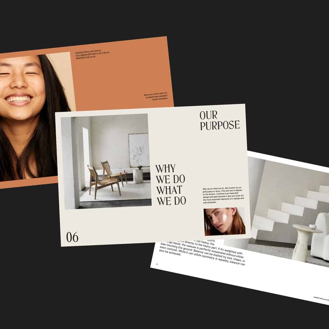 Ultra Brand Strategy — Made by Circular — Adobe brand templates for ...